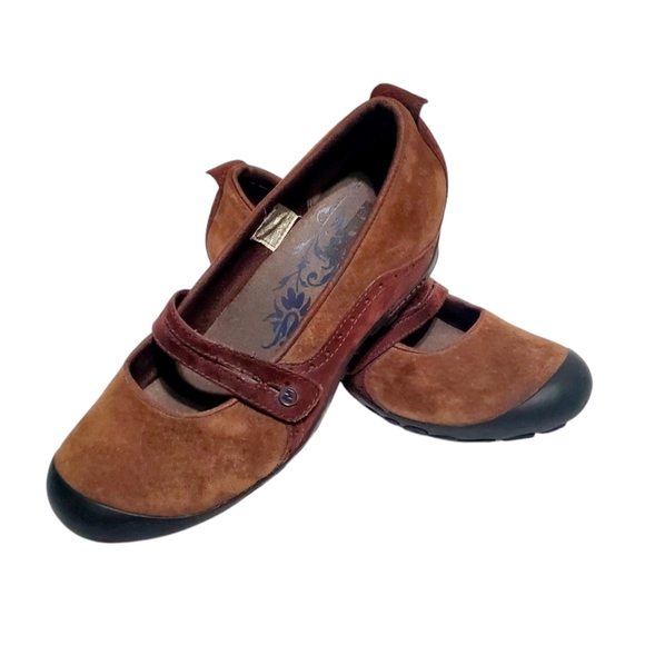 Merrell | Shoes | Merrell Plaza Bandeau Espresso Brown Suede Leather ...